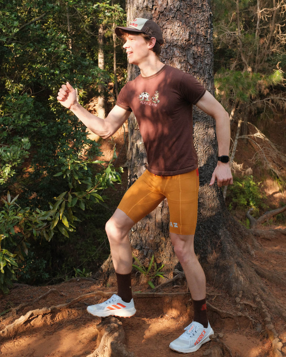 "Trail" Ringer Tee – ALEX ZONO