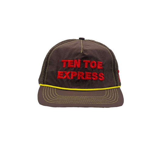 "Ten Toe Express" Trucker Hat – ALEX ZONO